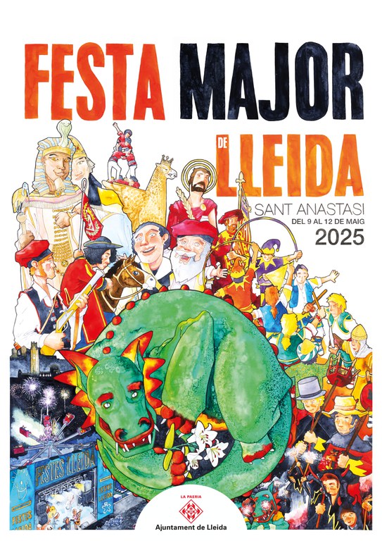 FESTA MAJOR DE LLEIDA - SANT ANASTASI 2025 - Regidoria de Festes